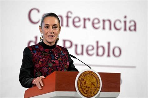 La Presidenta De México Sheinbaum Amenaza Con Emprender Acciones