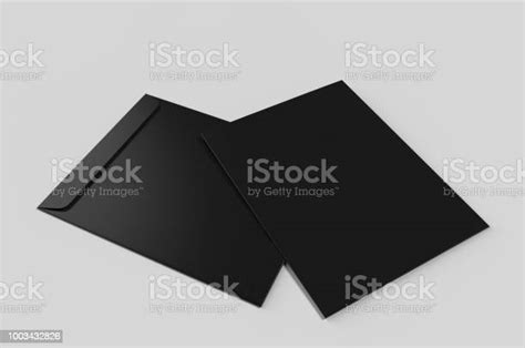 빈 레드 C4 봉투 모형 빈 서식 파일입니다 3d 렌더링 그림입니다 봉투에 대한 스톡 사진 및 기타 이미지 봉투 형판