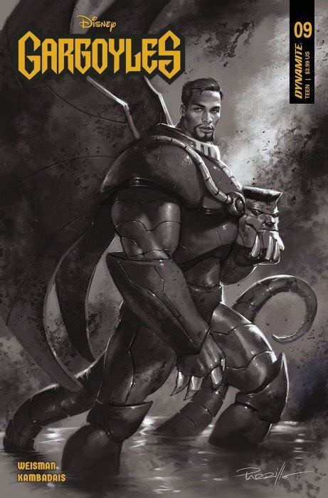 Gargoyles Dynamite 9u Vfnm Dynamite Disney Foc 110 Variant