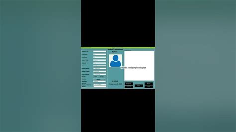 Student Management System Wit Python Tkinter Gui And Sqlite3 Database