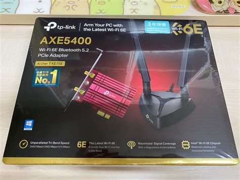 全新TP link AXE Wi Fi E Bluetooth PCIe Adapter 電腦科技 電腦周邊及配件 Wifi及上網相關產品 Carousell