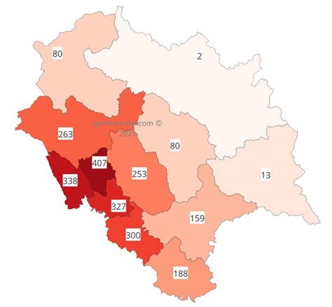 Demography Of Himachal Pradesh Census 2011 With Maps Geohimachal