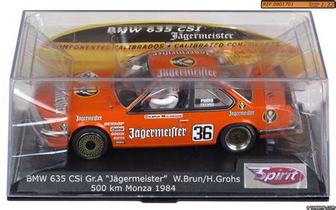 Spirit BMW CSi Jägermeister km Monza