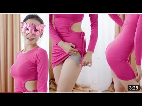4K 세로룩북 눈앞에서 옷 갈아입는 모델 장미 화보 촬영회 YouTube