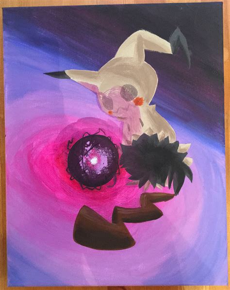 Mimikyu Use Shadow Ball By Dusk Kniade On Deviantart
