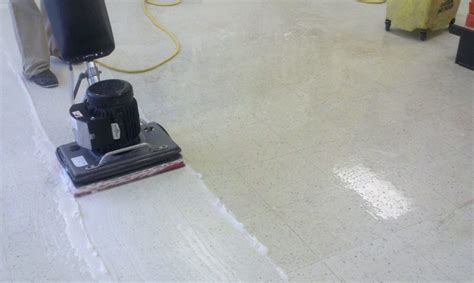 Waxing The Floors