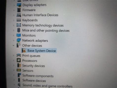 Base System Device Driver Missing Rtechsupport