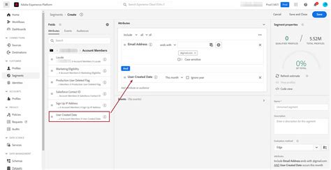 Segmentation In Aep The Digital Marketing Architect