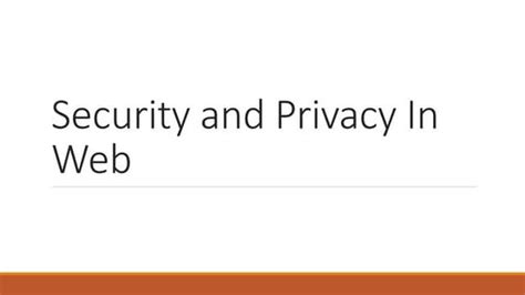 Data Privacy In Digital Technology Pptx