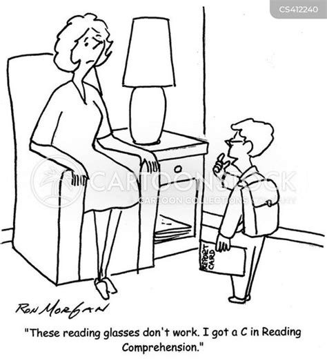 Reading Glasses Cartoon