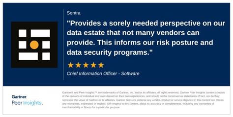 sentra on linkedin gartnerpeerinsights