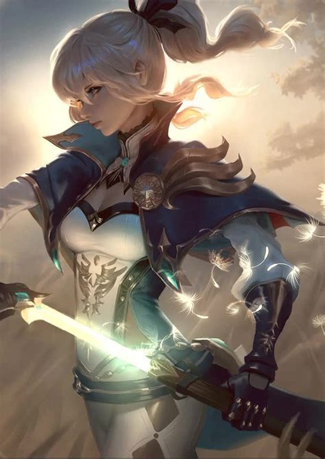 Android Iphone Genshin Impact Anime Jean Animowana Tapeta Na Telefon