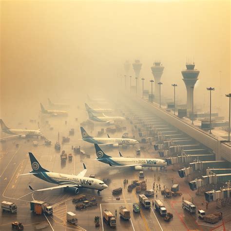 Heavy Fog And Air Pollution In Hanoi Delay Flights Sigma Earth