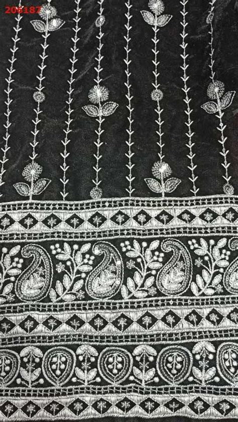 3mm Sequin All Over Garment Embroidery Design