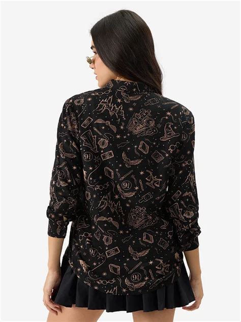 Buy Harry Potter Doodle Women Shirts Online At The Souled Store