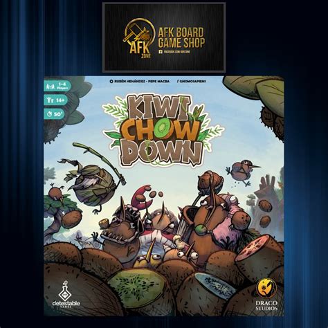 Kiwi Chow Down Eng Edition Board Game Shopee Thailand