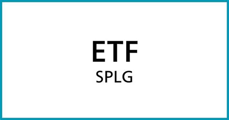 Splg Etf 주가와 배당에 대한 종합 가이드 붉은용역사이야기