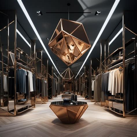 Premium Ai Image Arafed View Of A Clothing Store With A Wooden Floor