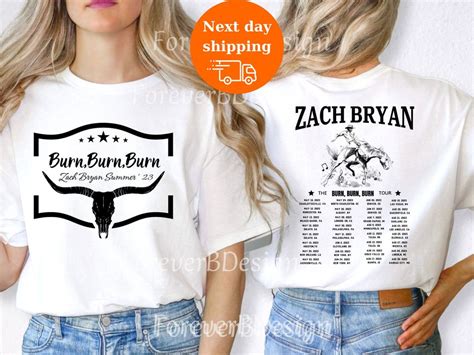 Zach Bryan Burnburnburn Tour 2023 P Sold By Dark Crimson Hausa Sku