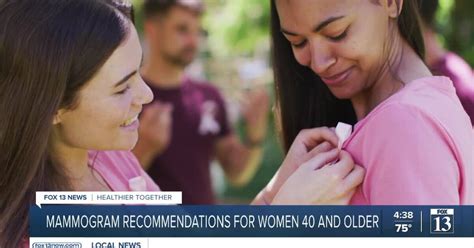 Mammogram Recommendations For Women 40 And Older