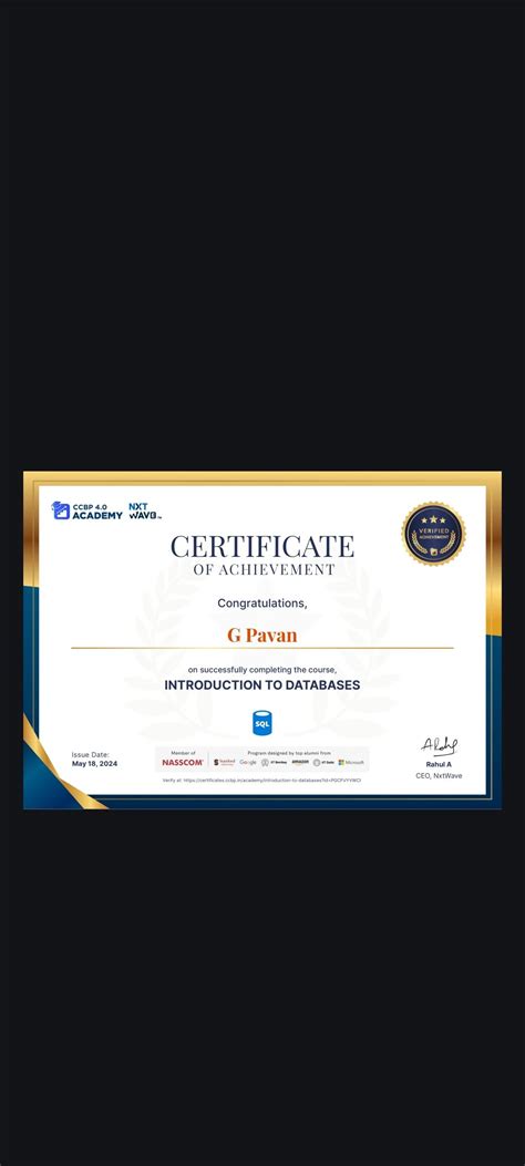 G Pavan On Linkedin Nxtwave Nxtwave