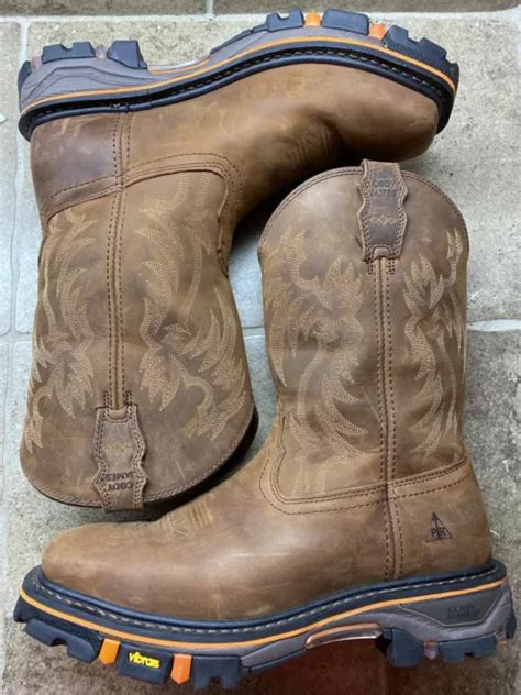 Cody James Decimator Boots Mens Size 12d Brown Waterproof Western Work