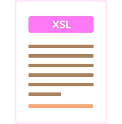 Xsl Line Document Icon 57325187 Png