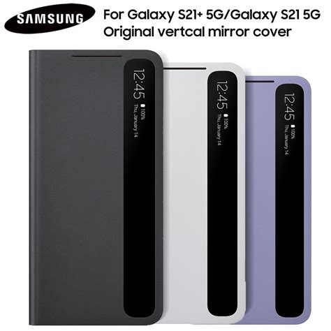 original samsung s21 ultra smart view flip mirror case for galaxy s21