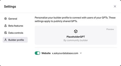 profile builder availability community openai developer community