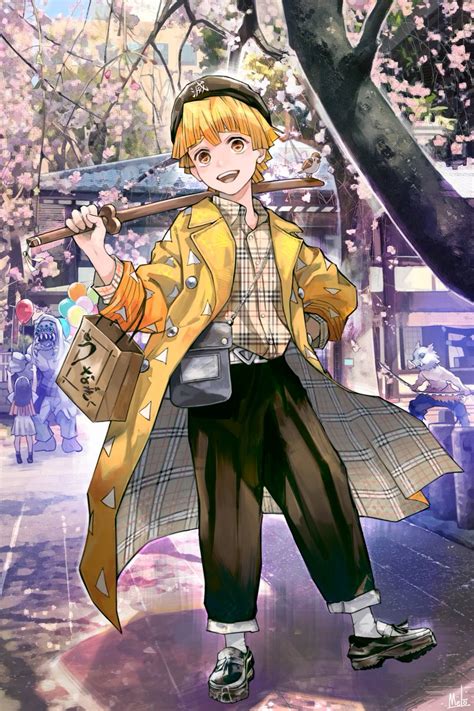 鬼滅の刃「現代 × 鬼滅の刃 」灸場メロのイラスト