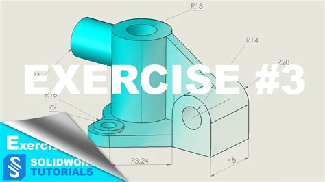 Solidworks Tutorial For Intermediate Exercise 3 Youtube
