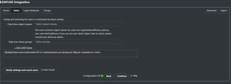 Nextcloud Memberof Lldap