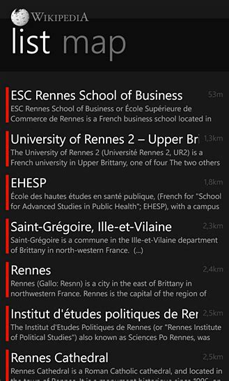 Wikipedia For Windows Phone In 2013 Web Design Museum