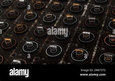 Futuristic Technological Abstract Motion Background Seamless Loop