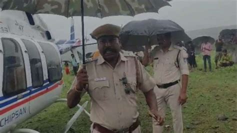 Madhya Pradesh Helicopters Emergency Landing Video Goes Viral Due To