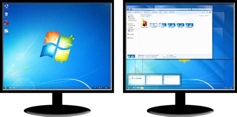 Windows 7 Dual Monitor Taskbar How To Extend Windows 7 Taskbar To A