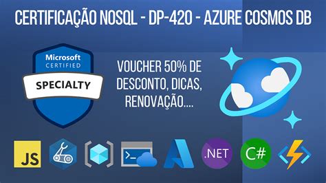 certificação em nosql dp 420 azure cosmos db 50 de desconto