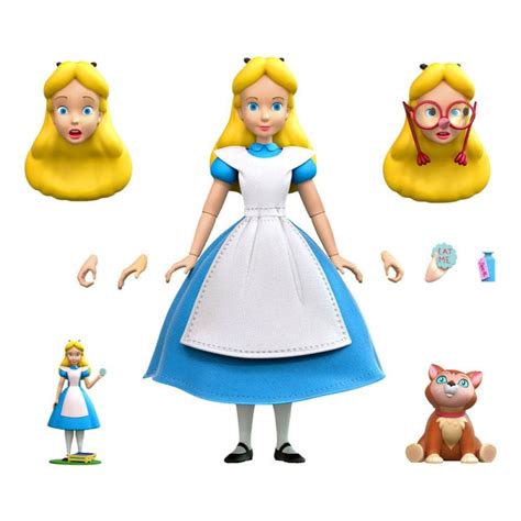 Alice In Wonderland Disney Ultimates Figura Articulada Alice