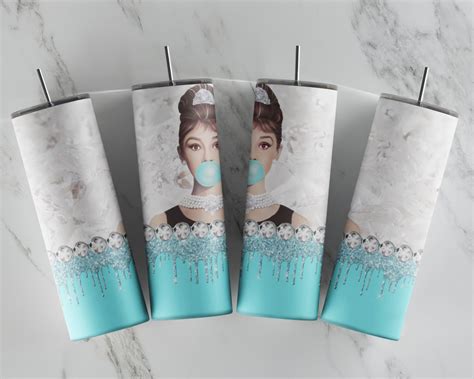 Set Of 4 Tumbler Wrap Bubble Gum Girls Etsy