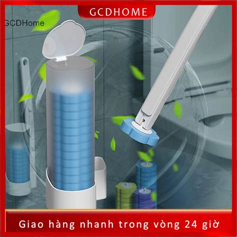Gcdhome Bàn chải vệ sinh dùng một lần Công cụ làm sạch treo tường cho