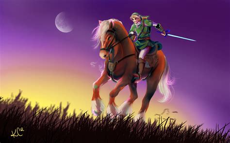 Link Линк Loz Art The Legend Of Zelda Легенды Зельды Epona