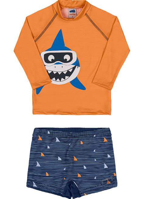 Conjunto Infantil Marlan Moda Praia 001 A 08 Marlan Loja Oficial