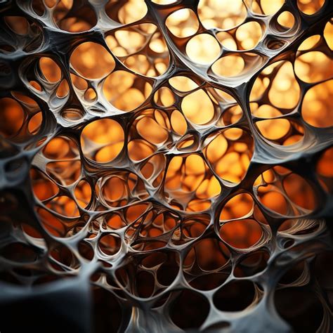 Premium Ai Image Intricate Structure With Alveoli Ai Generated
