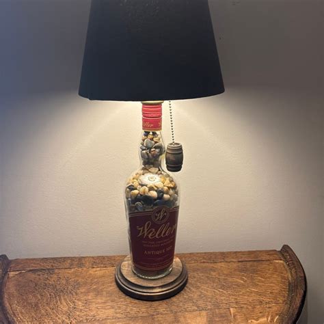 Weller Antique 107 Bourbon Whiskey Bottle Lamp Etsy