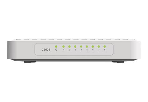 Netgear GS608 8 Port Gigabit Ethernet Switch IconicITStore