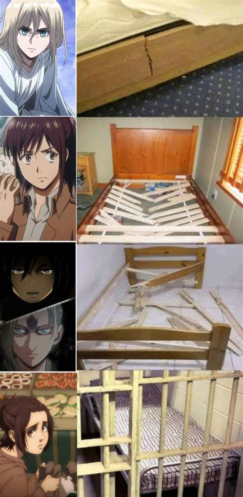 Aot Girls Bed Aftermath Meme Rtitanfolk