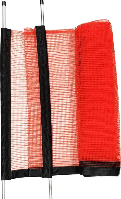 Play It Safe Driveway Net Orange Removable Safety Netting Fits