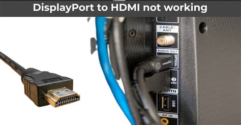 Displayport To Hdmi Fix No Signal Solved Here Usa