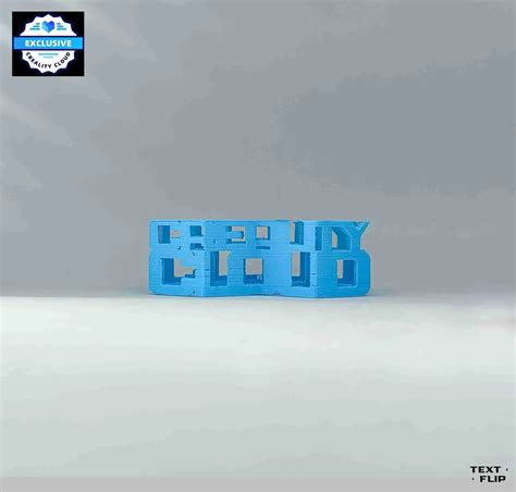 Text Flip Creality Cloud 3d Models Download Creality Cloud