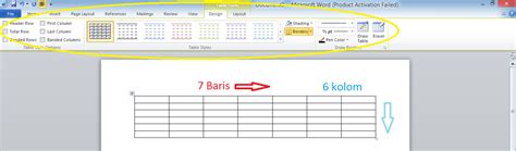 Tutorial Menggunakan Menu Tabel Pada Ms Word 2010 Life On Technology